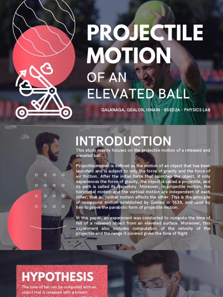 Physics Lab - Projectile Motion | PDF | Projectiles | Force