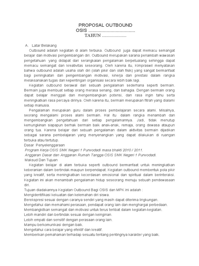 Proposal Outbound | PDF