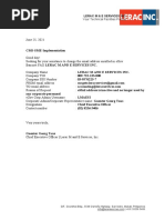 BIR LETTER - Request For eFPS Access | PDF