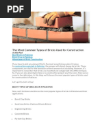 Brick Presentation | PDF | Brick | Cement