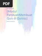Tutorial Penggunaan Quizizz | PDF