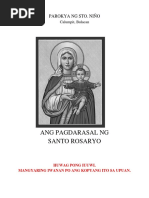 Tagalog Rosary Prayers | PDF