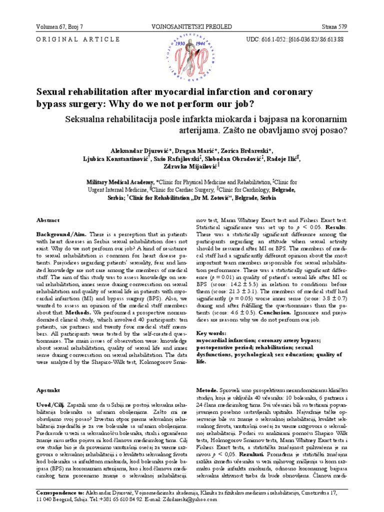 Sex Pdf Physical Therapy Physical Medicine And Rehabilitation