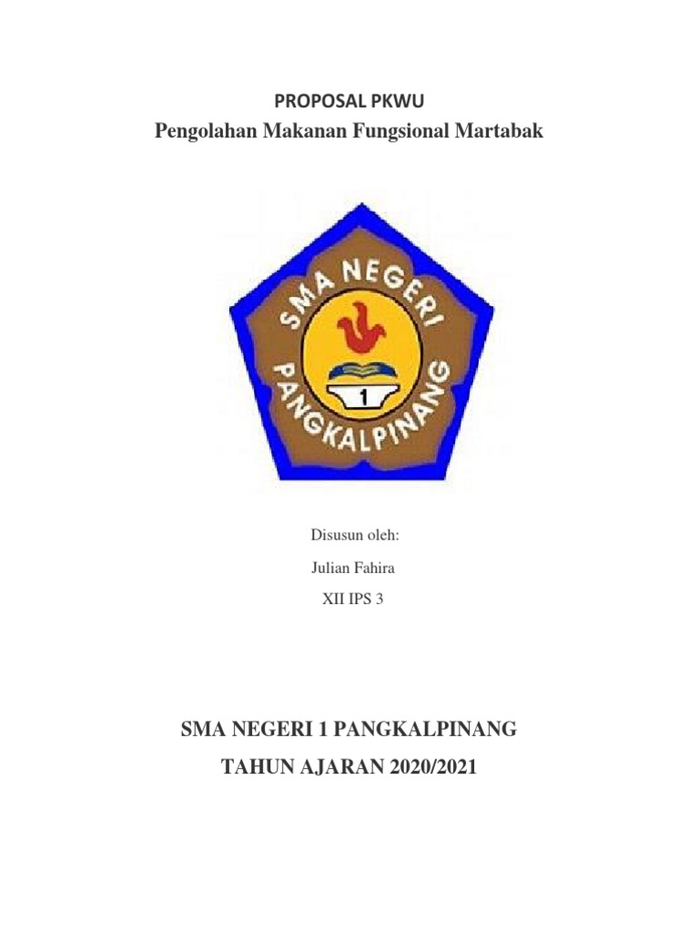 [JUDUL]: Proposal Usaha Martabak Manis Fungsional | PDF