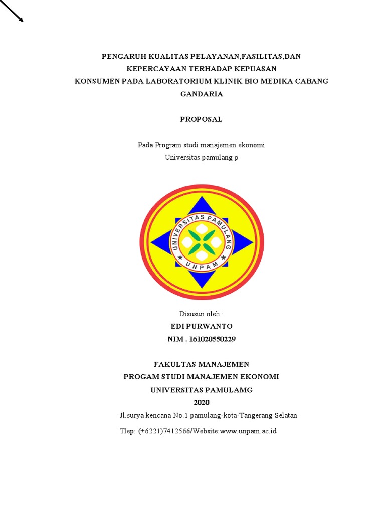 New Proposal Bio Medika | PDF