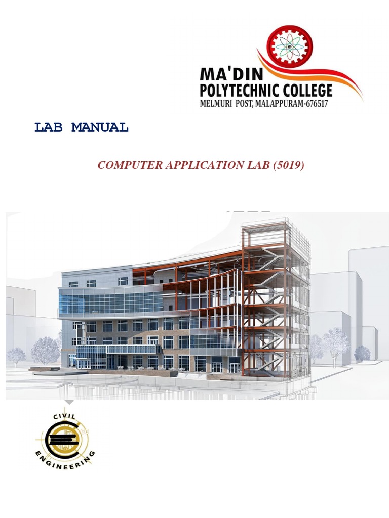 Computer Application Lab (5019) | PDF | Project Management