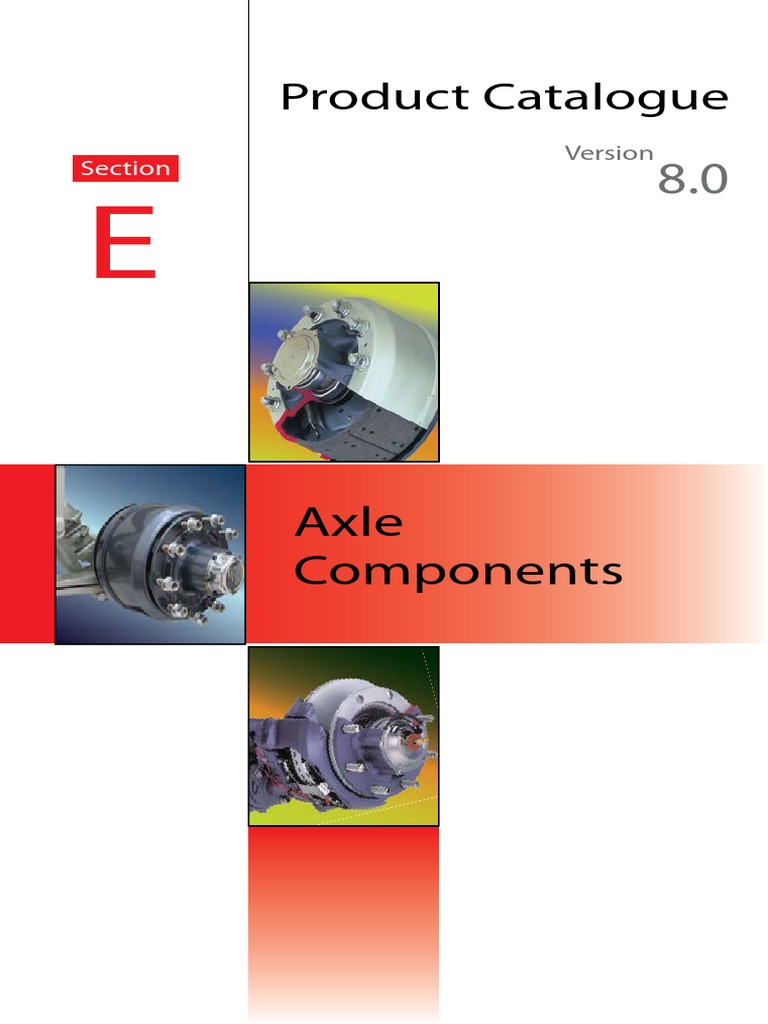 Product Catalogue: Axle Components | PDF | Axle | Nut (Hardware)