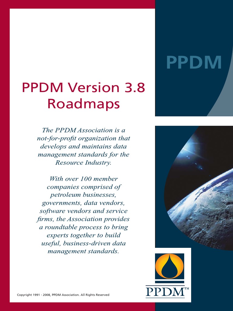 PPDM Version 3.8 Roadmaps | PDF | Bibliography | Paleontology