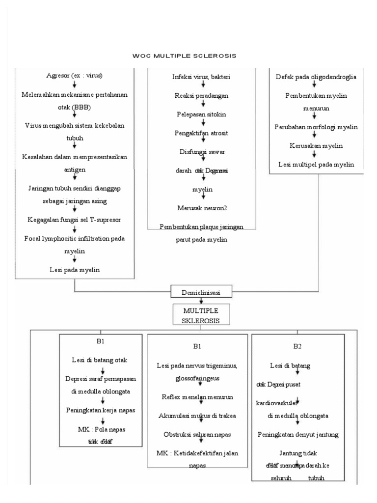 Multiple Sklerosis dan Dampaknya | PDF
