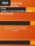 Four-Step Transportation Demand Model | PDF | Regression Analysis ...