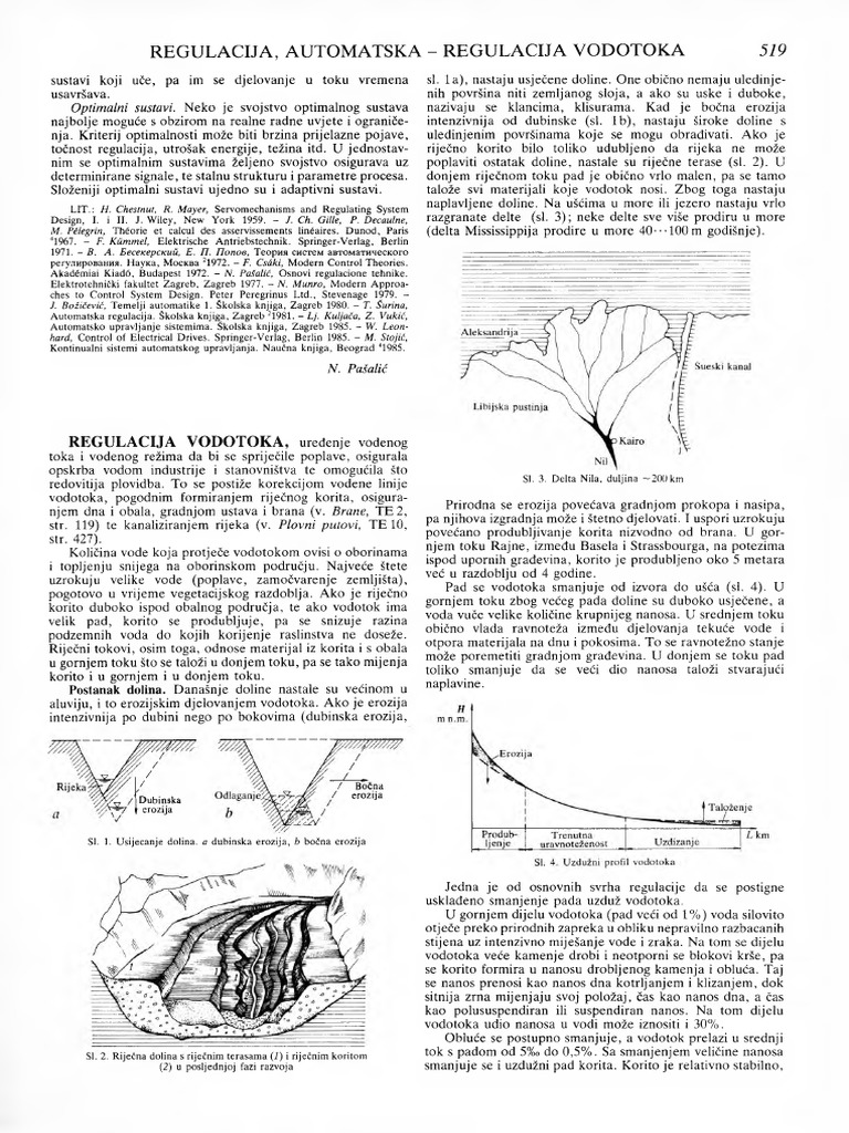 Regulacija Vodotoka | PDF