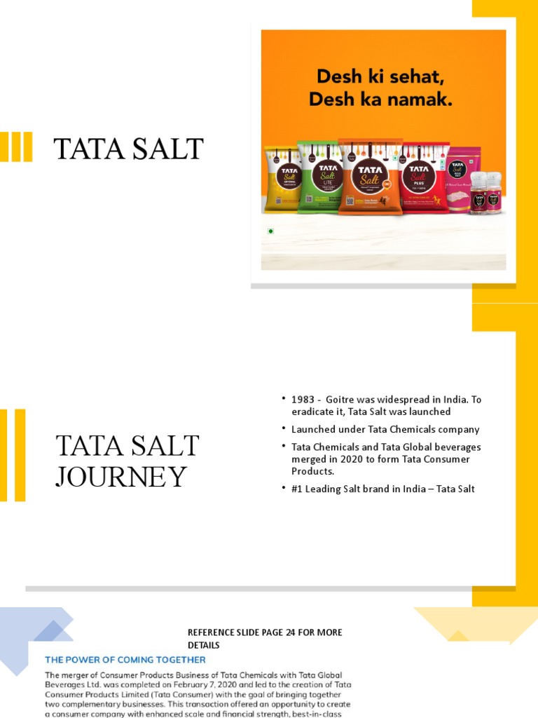 Tata Salt | PDF | Salt | Brand