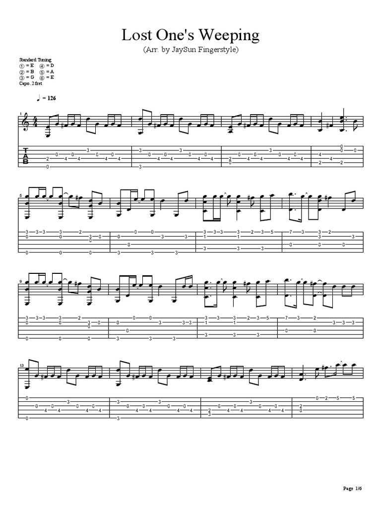 Lost Ones Weeping | PDF