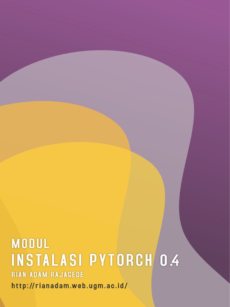 Pytorch Instalasi | PDF