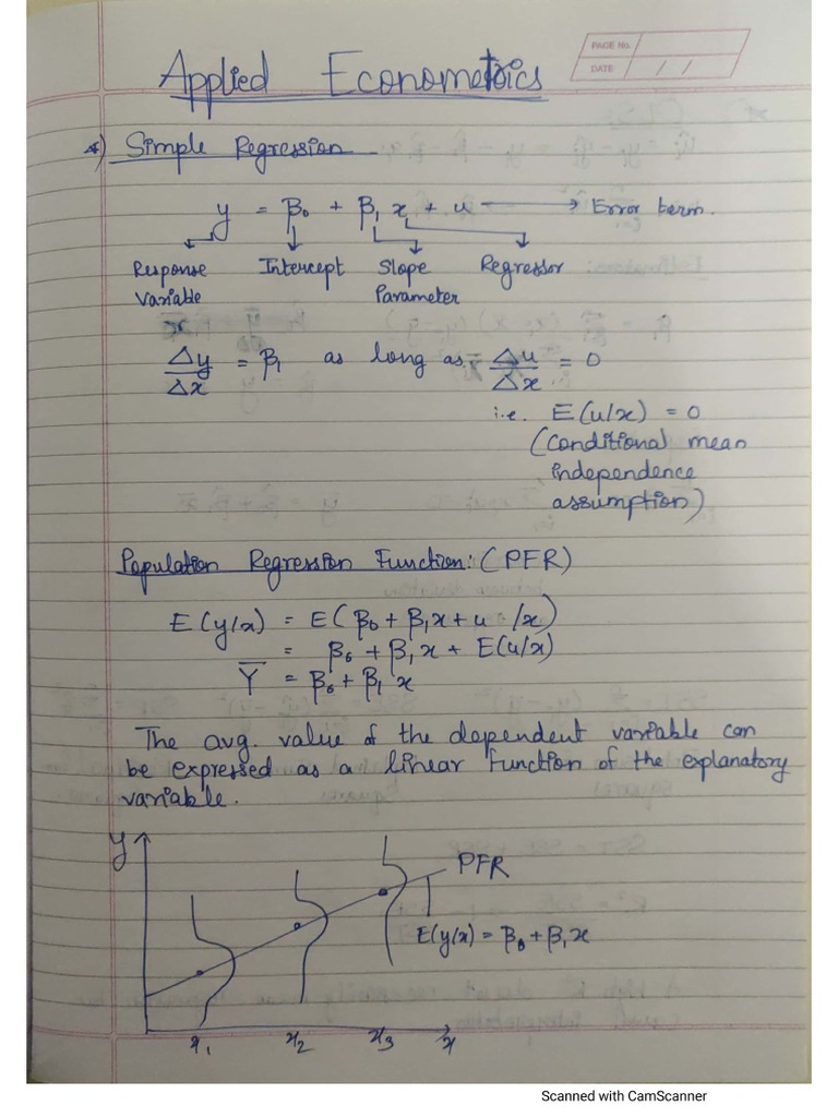 Applied Econometrics | PDF
