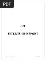 Gtu Summer Internship Report Sample | PDF