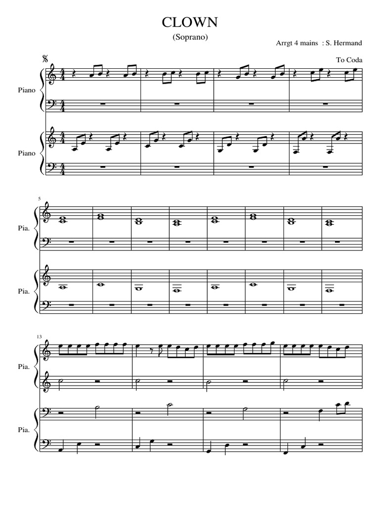 CLOWN de Soprano | PDF