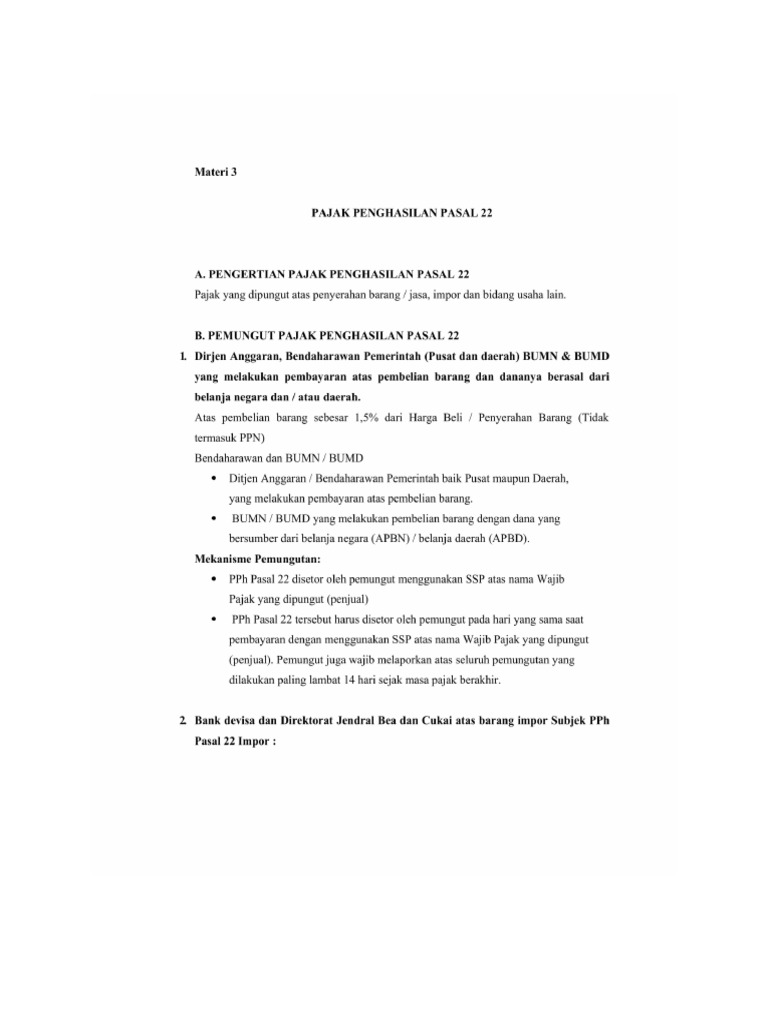 Materi Minggu 3 | PDF