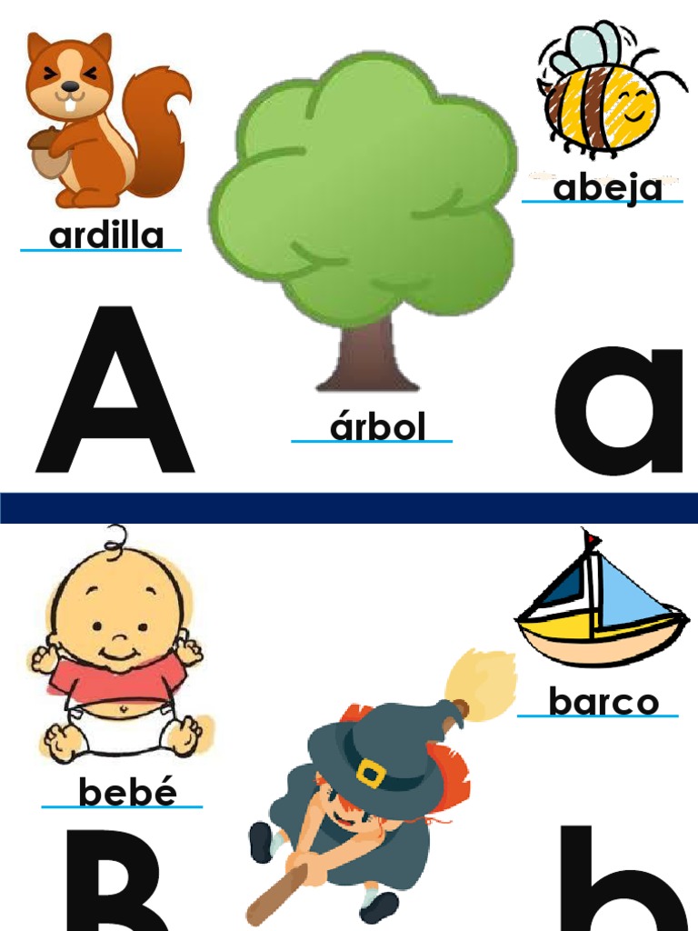 Mural Abecedario para Niños | PDF