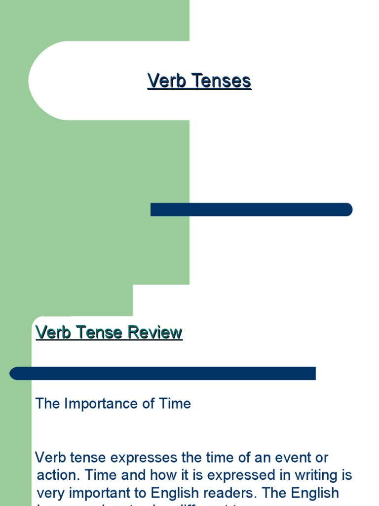 Understanding English Verb Tenses | PDF | Grammatical Tense | Verb