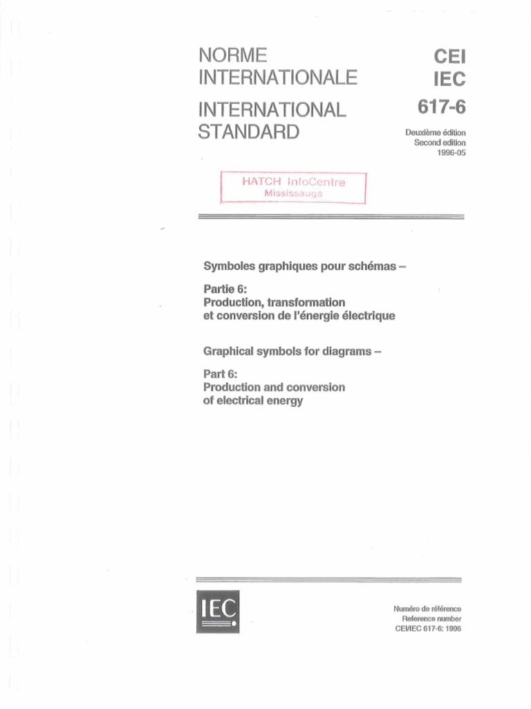 Iec 617-6 1996 | PDF | Commission électrotechnique internationale ...