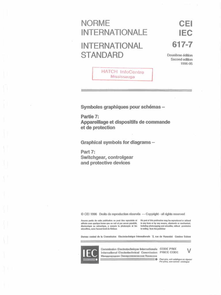 Iec 617-7 1996 | PDF | Commission électrotechnique internationale ...