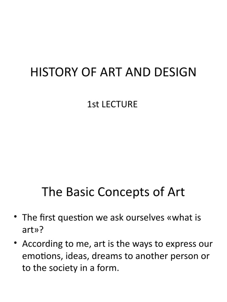 Intro to Art & Design Concepts | PDF | Senses | Ear