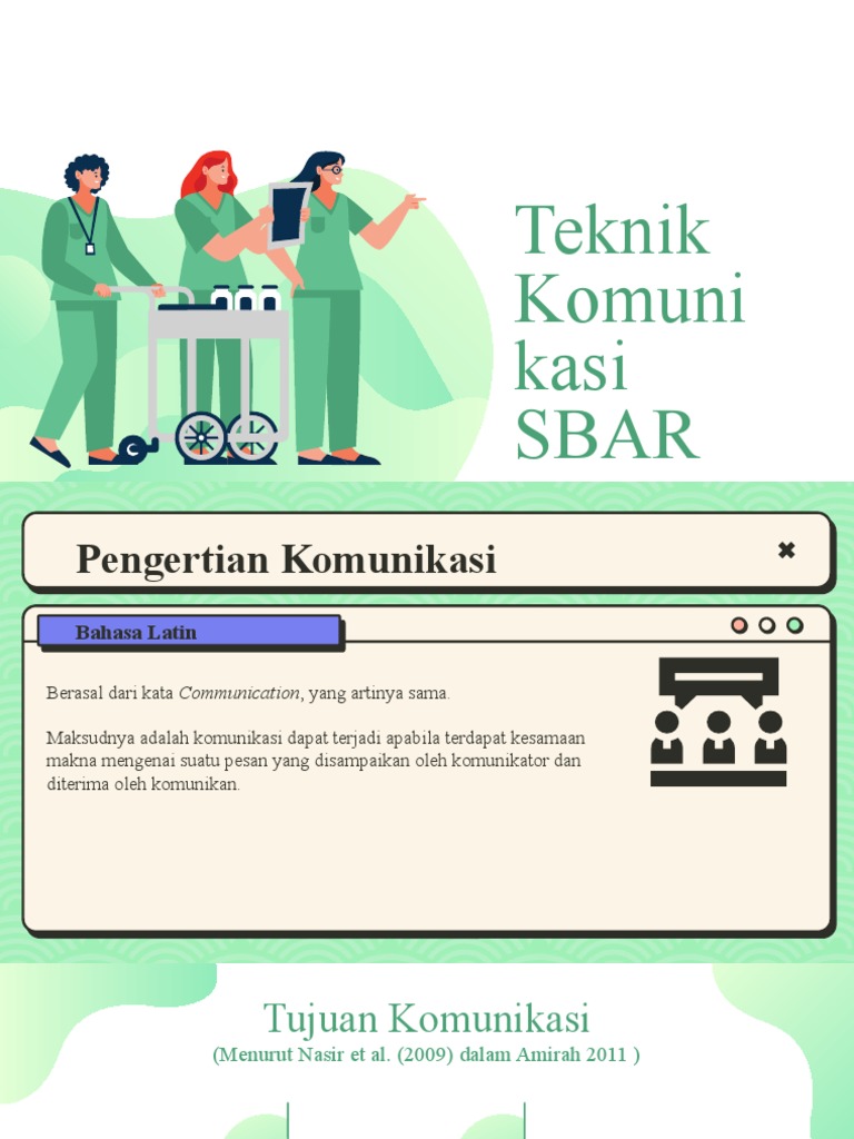 Komunikasi SBAR untuk Tim Medis | PDF