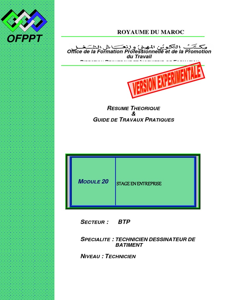 Module 20 Stage en Entreprise | PDF | Application | Business