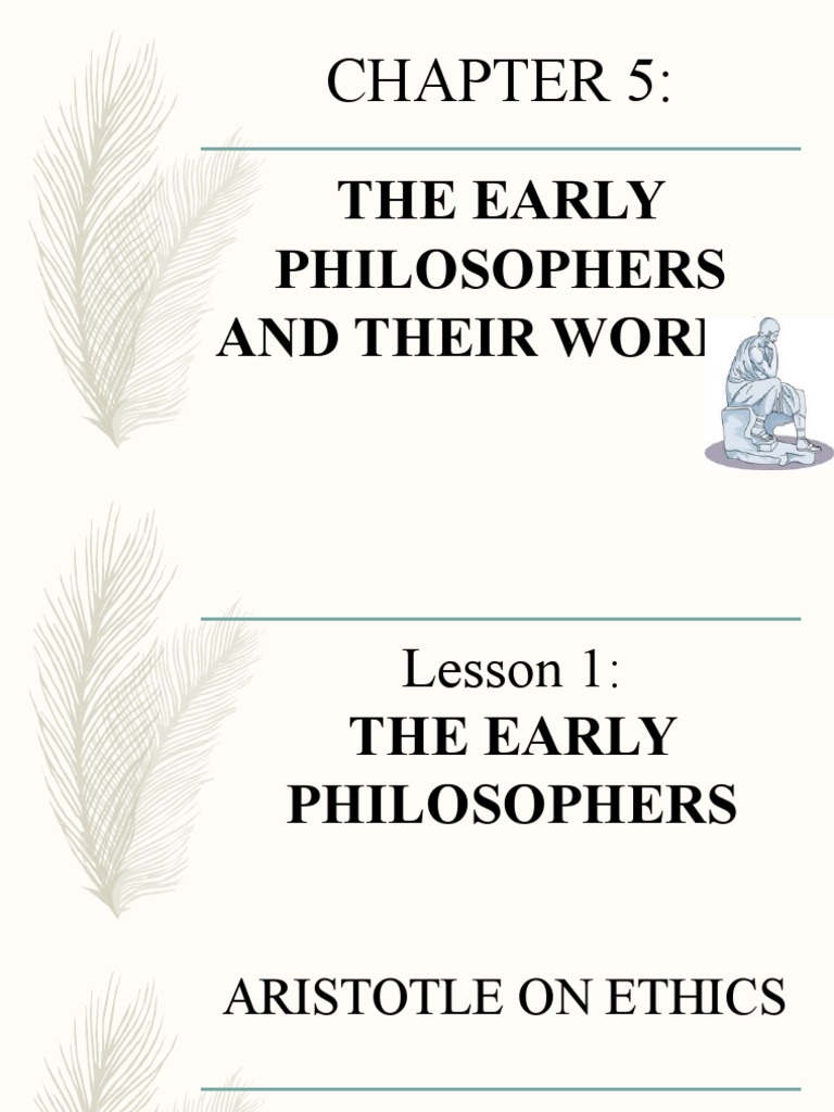 The Early Philosophers and Their Works | PDF | Utilitarianism | John ...