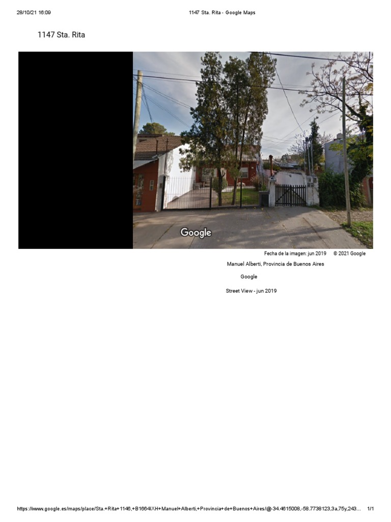Santa Rita Maps Overview | PDF