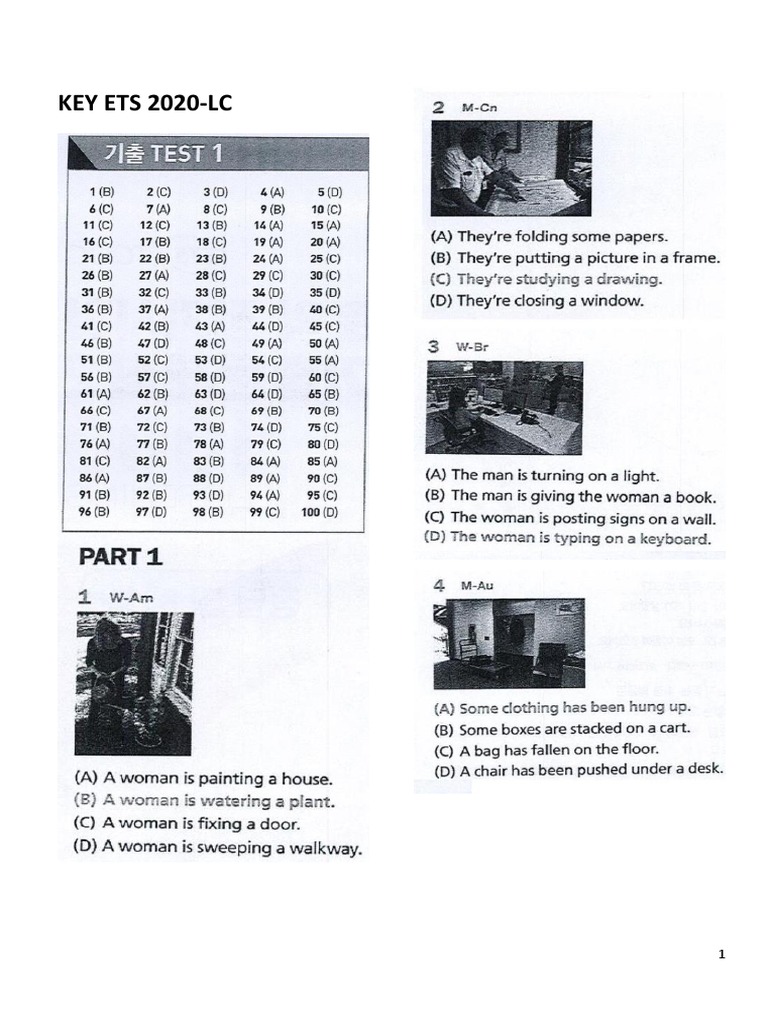 KEY ETS 2020 LC CẮT TIẾNG HÀN FULL | PDF