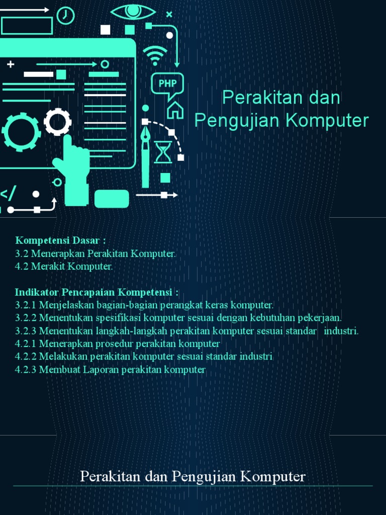 BAB 2 Perakitan Dan Pengujian Komputer | PDF