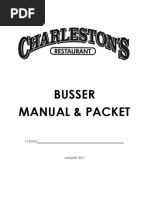 Waiter Book | PDF | Waiting Staff | Employment
