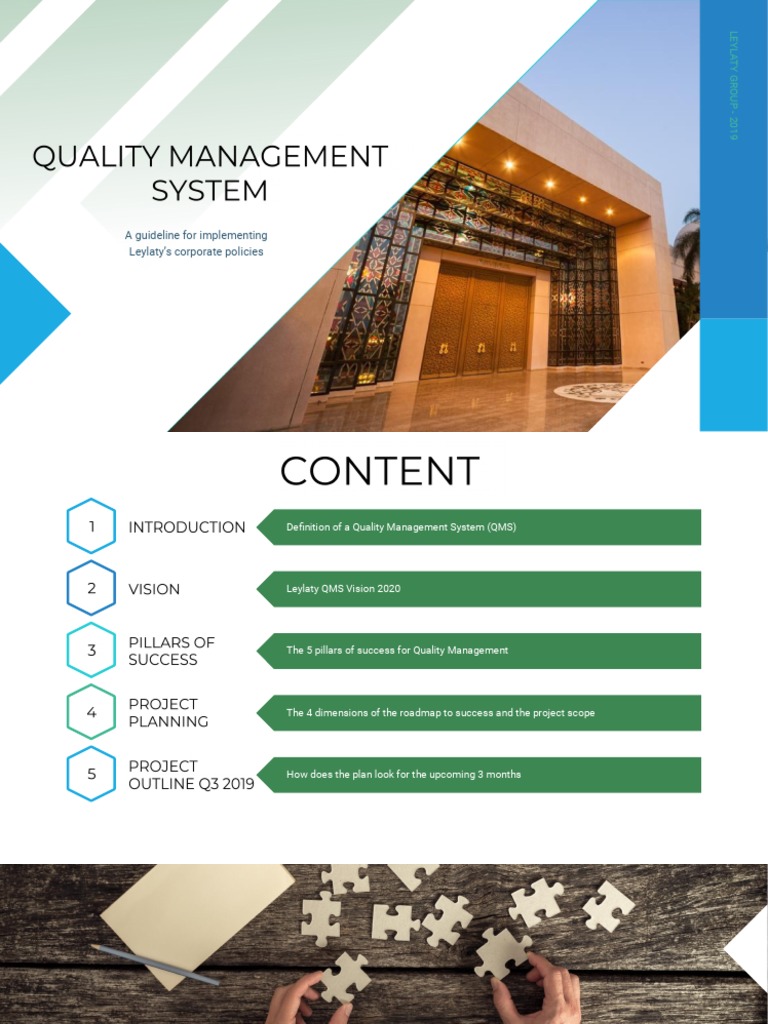 QMS Presentation | PDF | Quality Management System | Quality Management