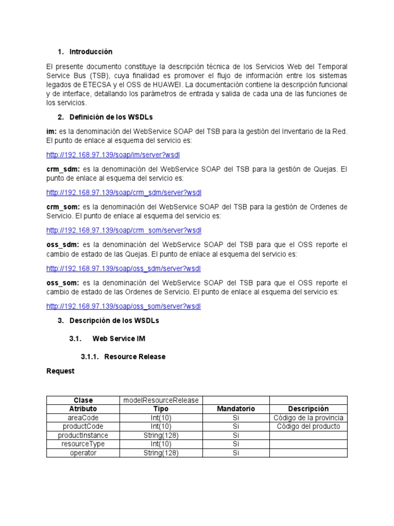 Documentacion de Web Services | PDF | Servicio web | Informática
