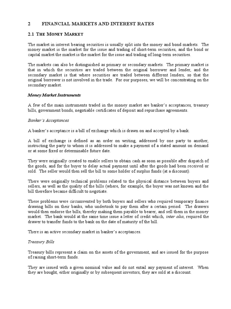 02 - N2 Interest Rates Determination, Risk and Term Structure ...