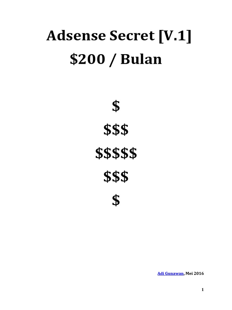 Iklan CPC Tertinggi 2023 untuk Adsense | PDF | Komputer