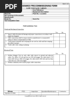 Megger Test Form-New | PDF | Electrical Resistance And Conductance ...