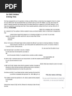 Sample Class C Drivers Written Test 1 | PDF | Traffic | Driving