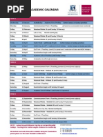 2026 UniSQ Trimester Calendar | PDF | Observances