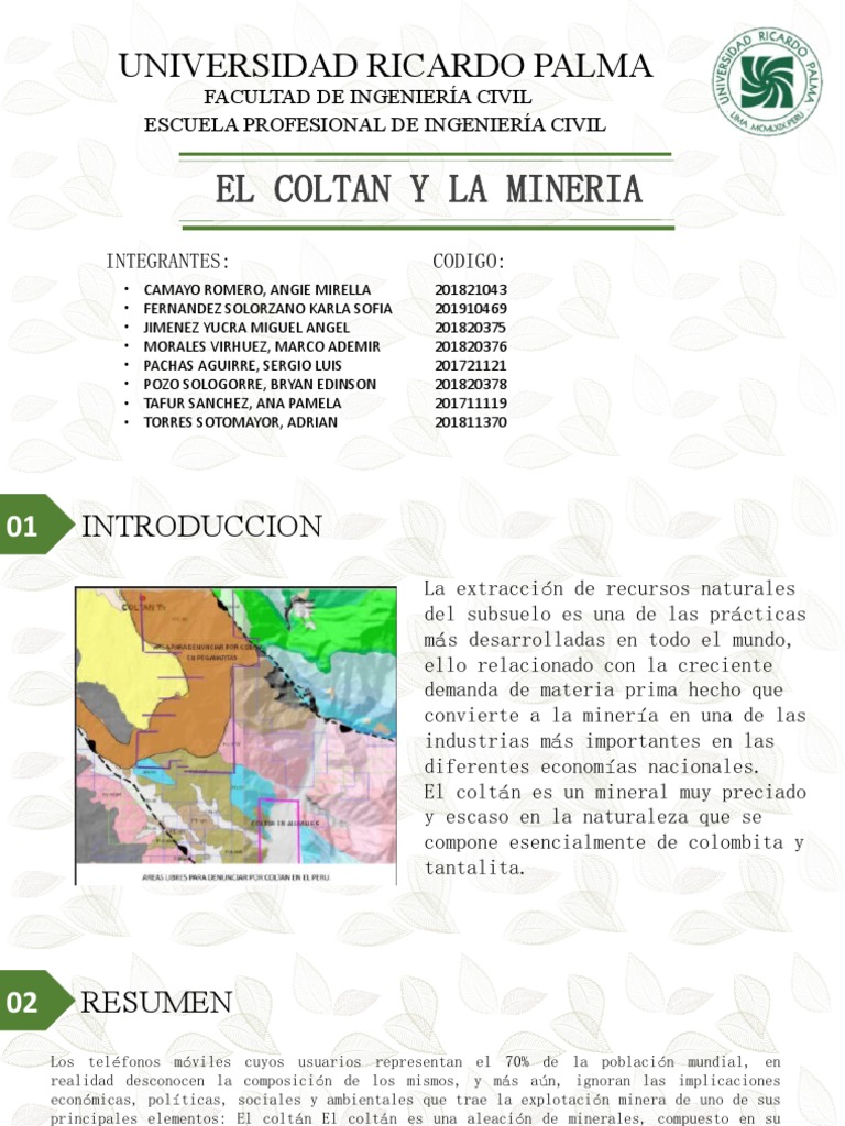 El Coltan | PDF | Materiales | Minerales