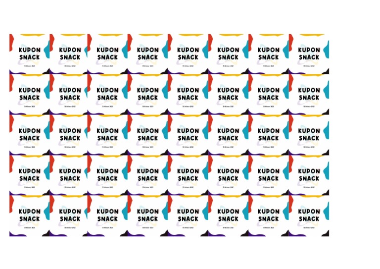 Kupon Snack | PDF
