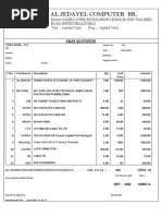 Computer Invoice | PDF | Computer Hardware | Office Equipment