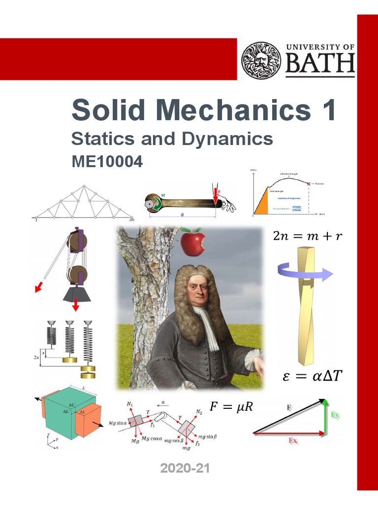 SolidMech1 2020 | PDF | Force | Truss