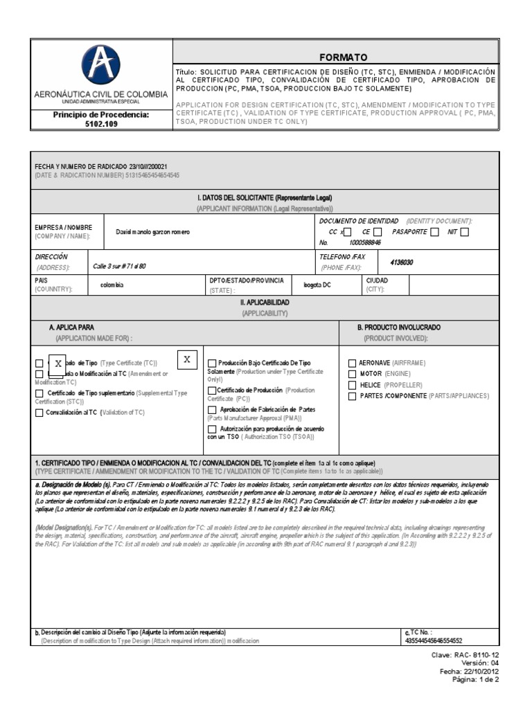 Rac 8110 - 12 | PDF | Educación vocacional | Calificaciones