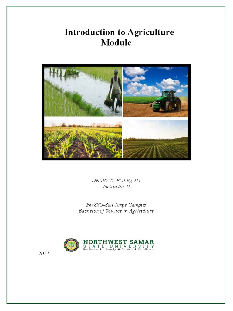 Ag Sci 1 MODULE 2 | PDF | Agriculture | Soil