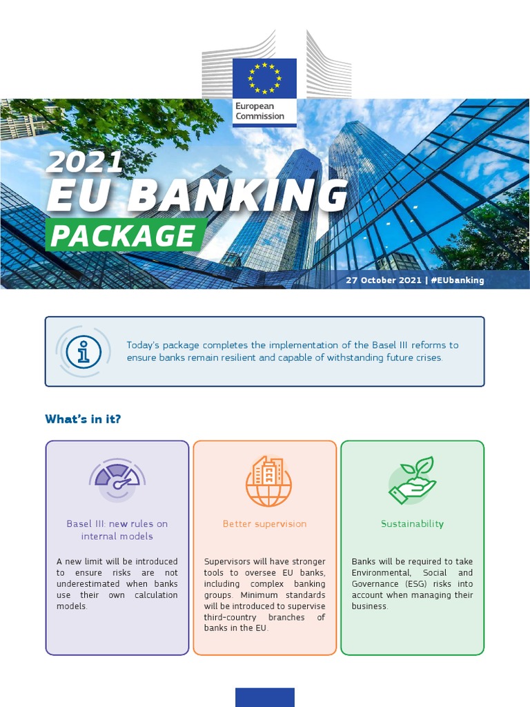 2021 EU Banking Package | PDF | Basel Iii | Banks