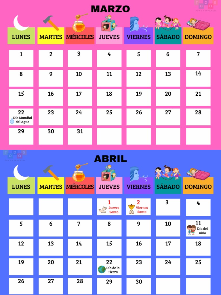 Calendario de Escritura | PDF | Calendario