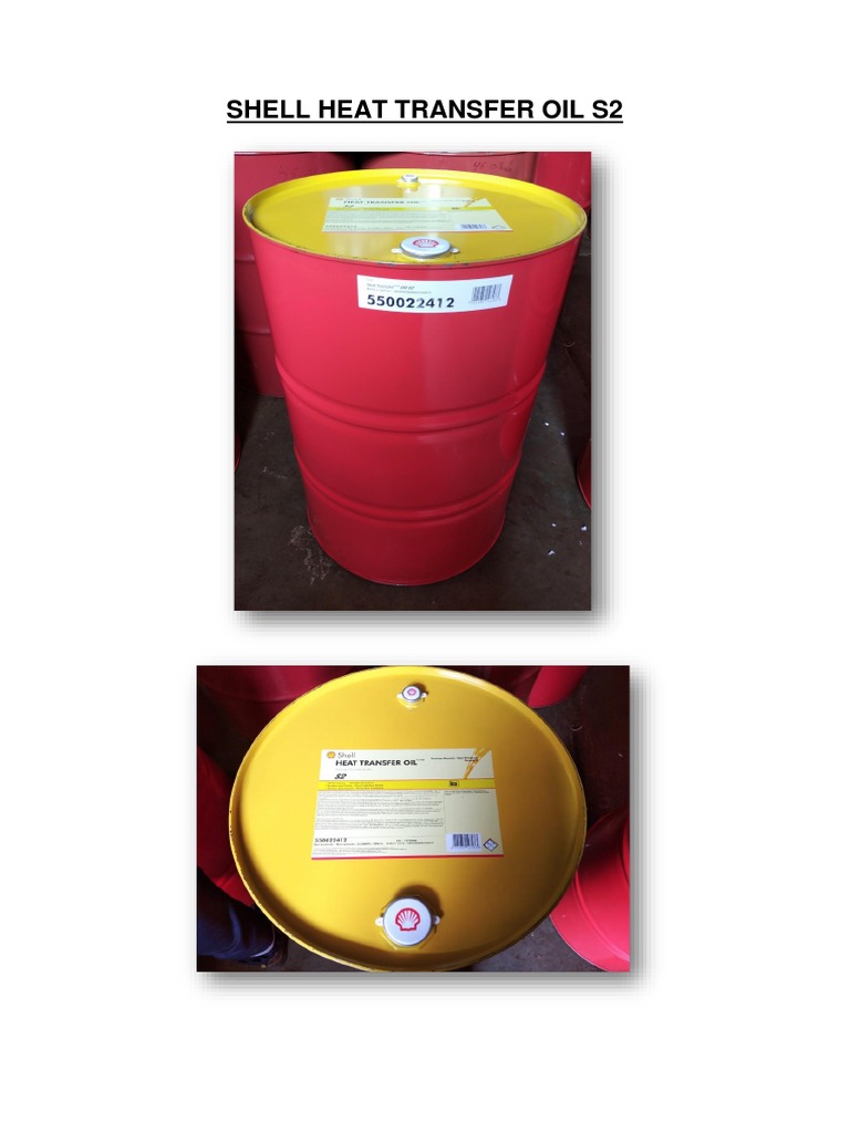 Shell Heat Transfer Oil S2 | PDF